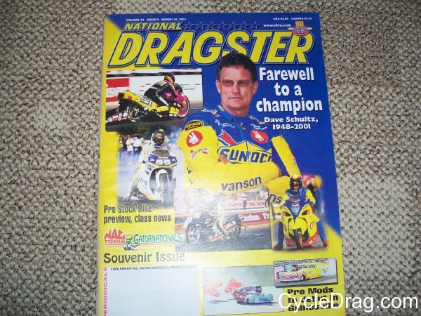 Dave Schultz Pro Stock Motorcycle Gallery – Drag Bike News