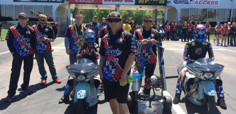 Team Liberty – Angelle Sampey and Cory Reed Make Progress at NHRA ...
