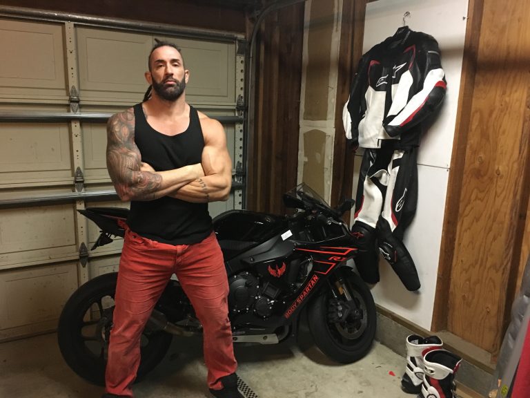 Former WWE Superstar Tyler Reks Shows Off His Bike and Offers Fitness ...