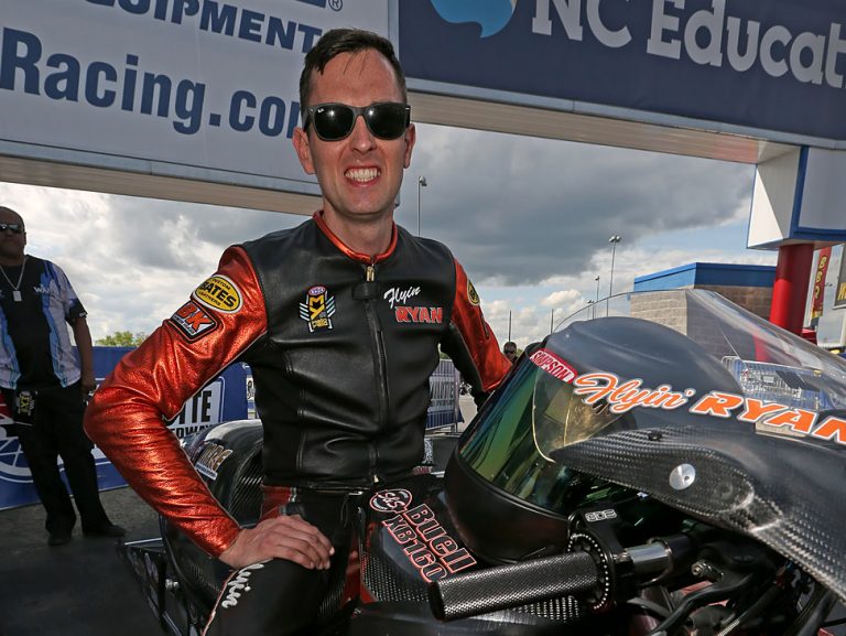 Home Track Race for R.O.Y. Candidate Flyin’ Ryan Oehler – Drag Bike News