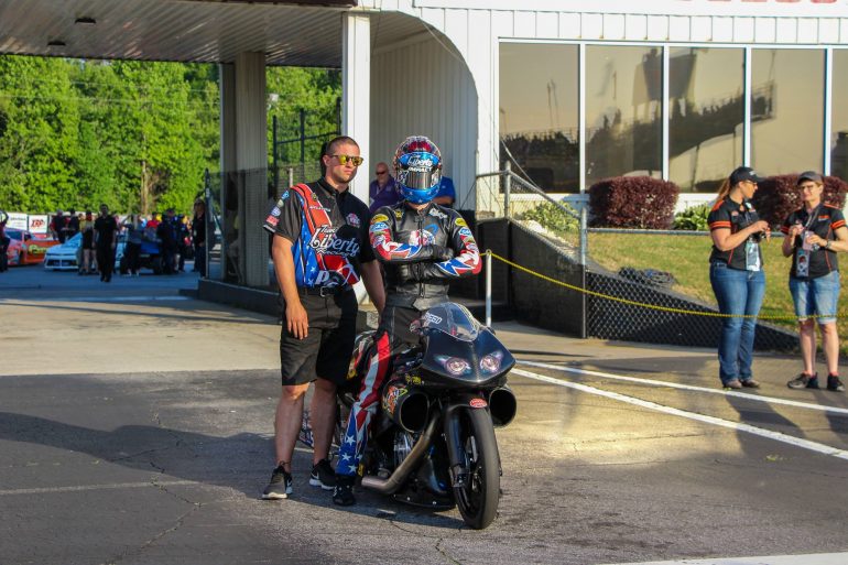 Angelle Sampey and Cory Reed Team Liberty Racing Qualifying Wrap-Up ...