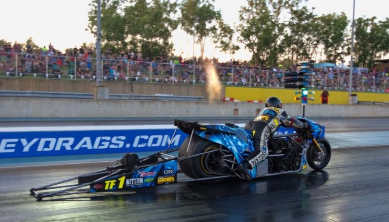 Chris Matheson’s Top Fuel Motorcycle Resets Track Record At Darwin’s ...