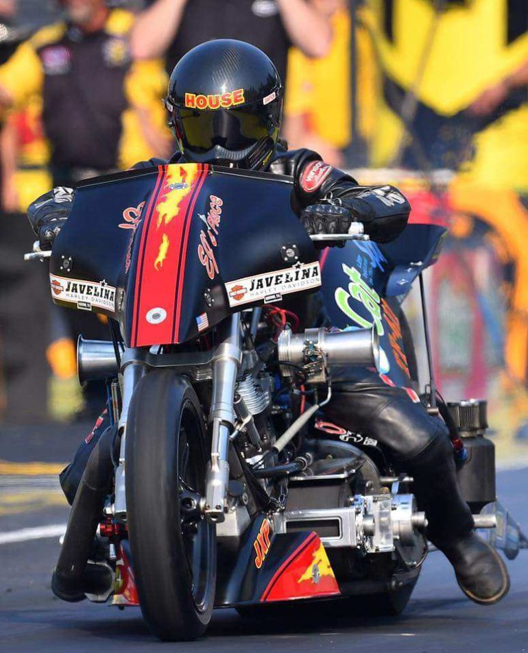 Rickey House Sets Sights on 2019 NHRA Nitro Harley Title – Drag Bike News