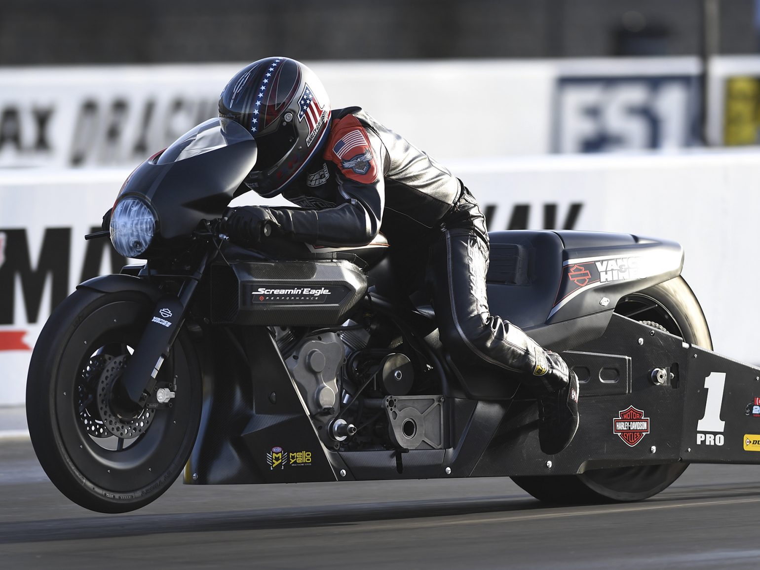 Harleys Go 1-2-3 in Opeining Charlotte Qualifying – Drag Bike News