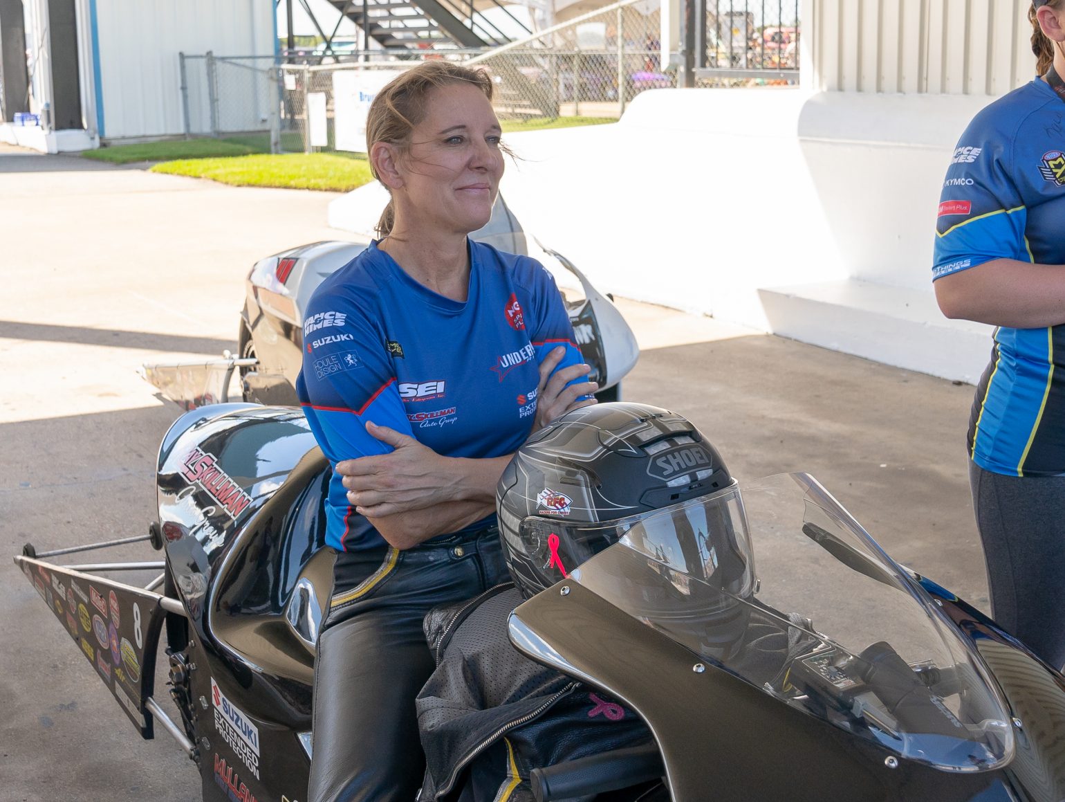 Karen Stoffer Joins Jerry Savoie’s White Alligator Racing Suzuki Team ...