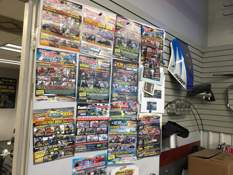 Top Fuel Motorcycle Racer Sam Wills Shop Tour – Drag Bike News