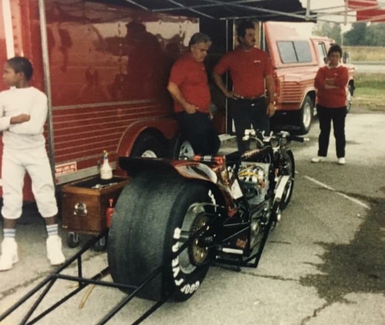 SPY PHOTOS Jimmy Brantley and Nitro Harley Builds Nearing Completion at ...