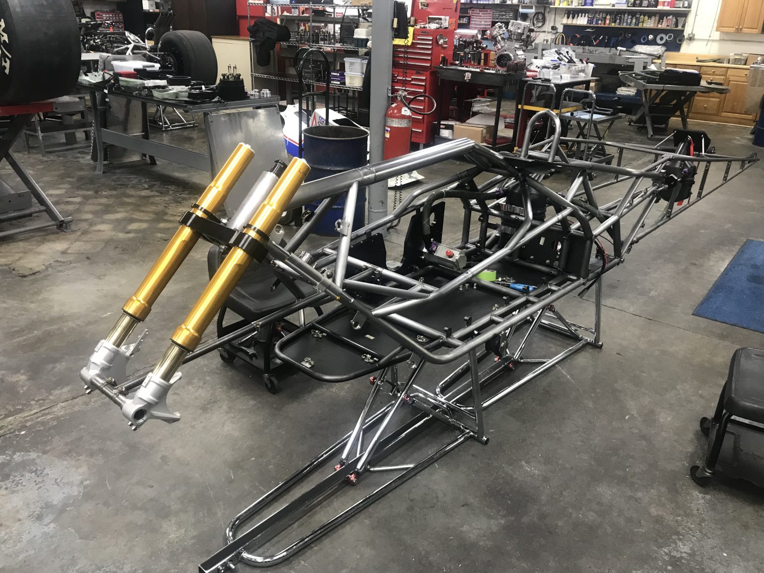 SPY PHOTOS Jimmy Brantley and Nitro Harley Builds Nearing Completion at ...