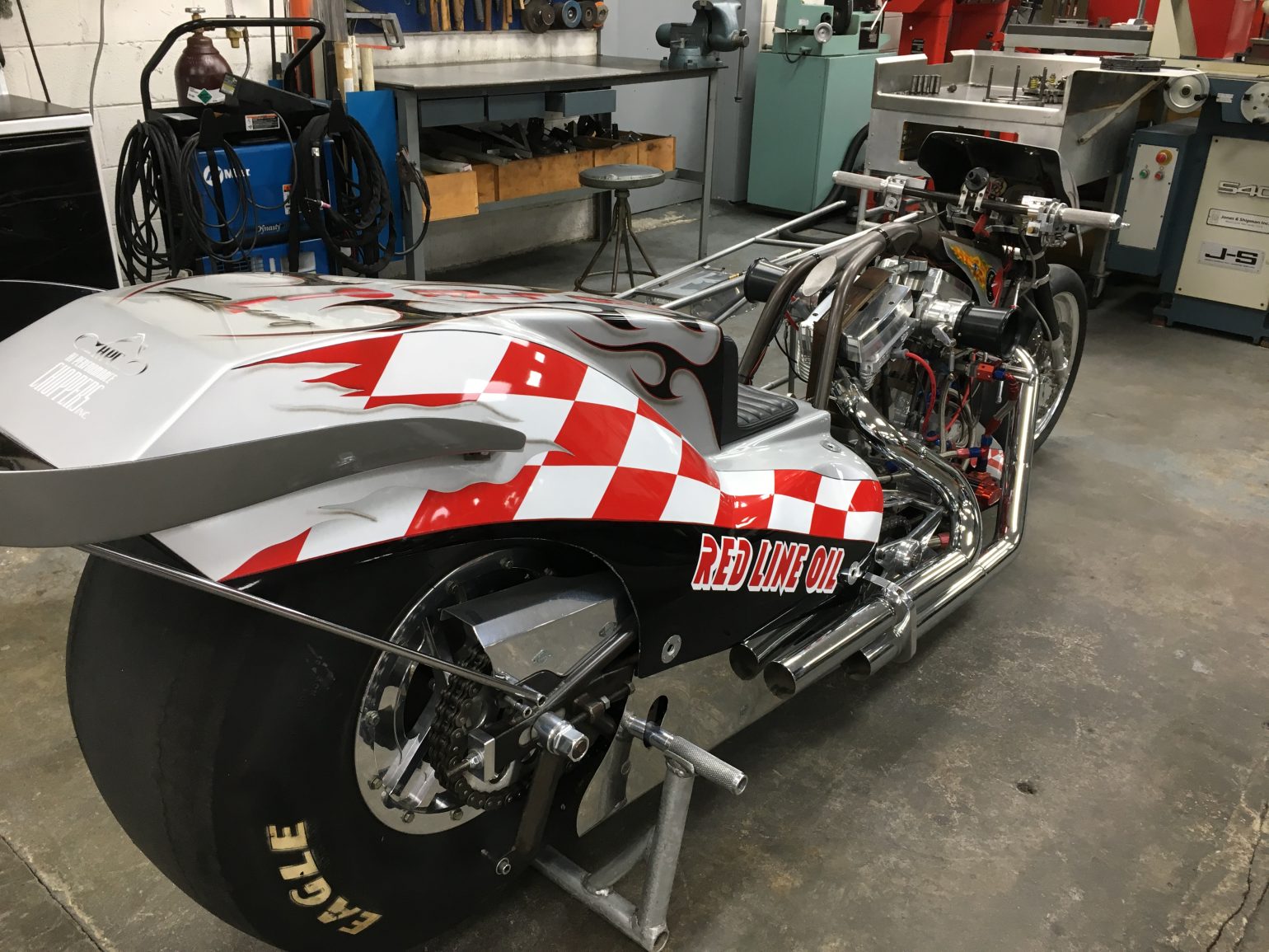 SPY PHOTOS Jimmy Brantley and Nitro Harley Builds Nearing Completion at ...