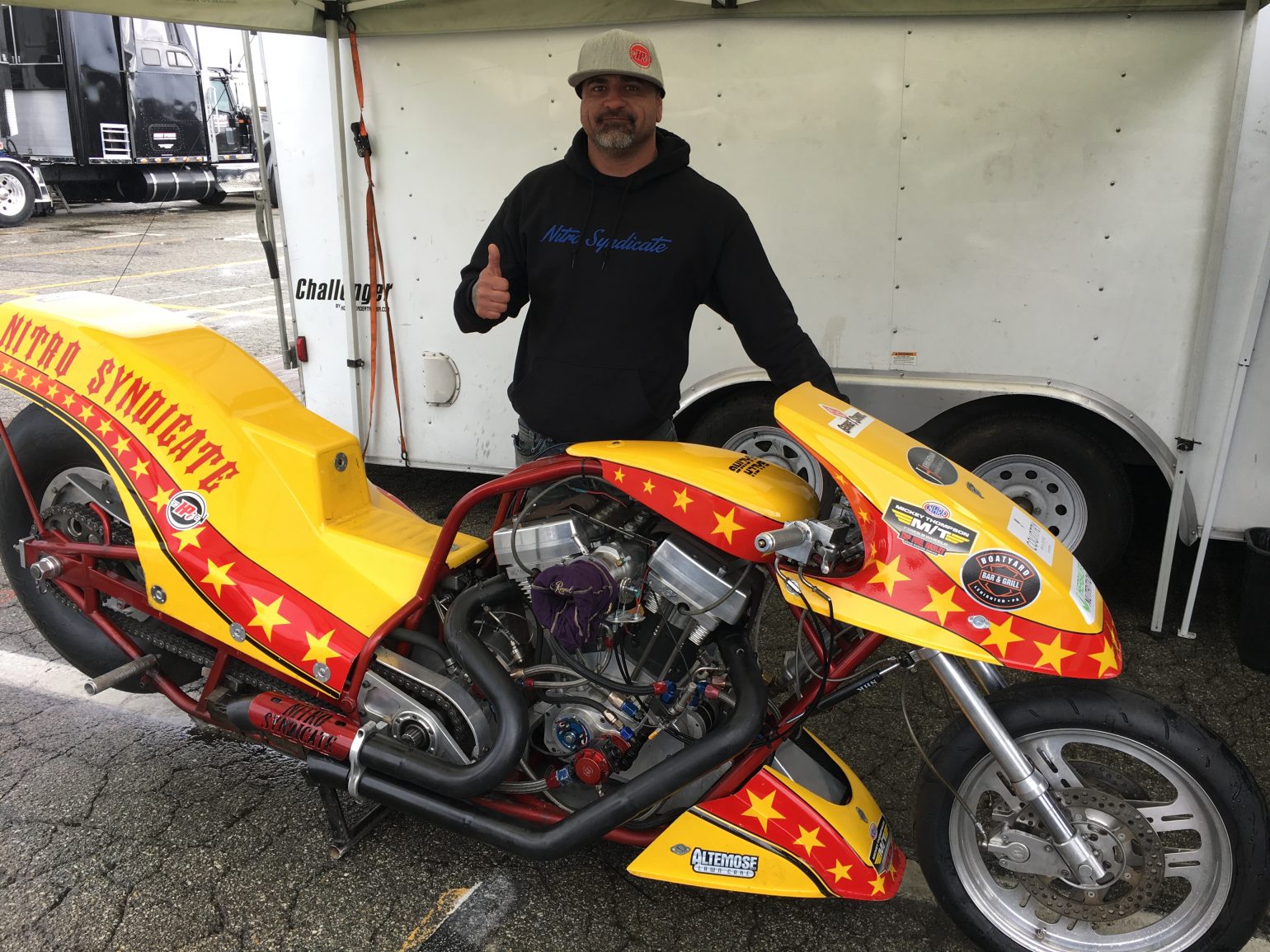 NHRA Winternationals Nitro Harley Coverage – Drag Bike News