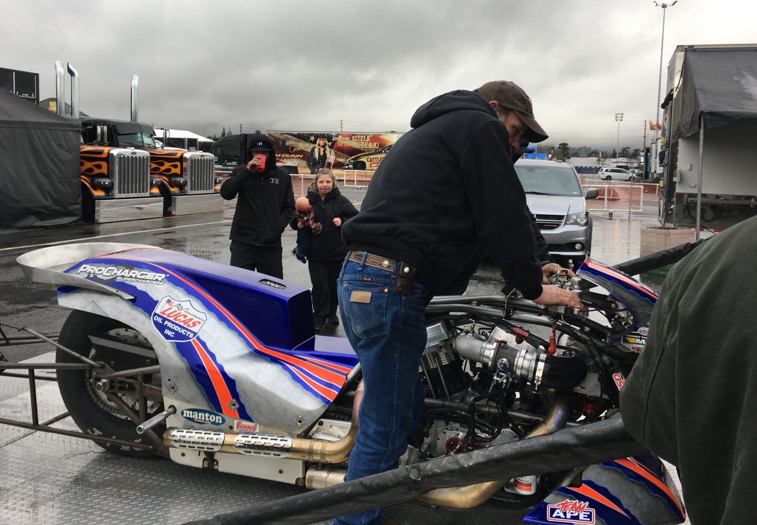 NHRA Winternationals Nitro Harley Coverage – Drag Bike News