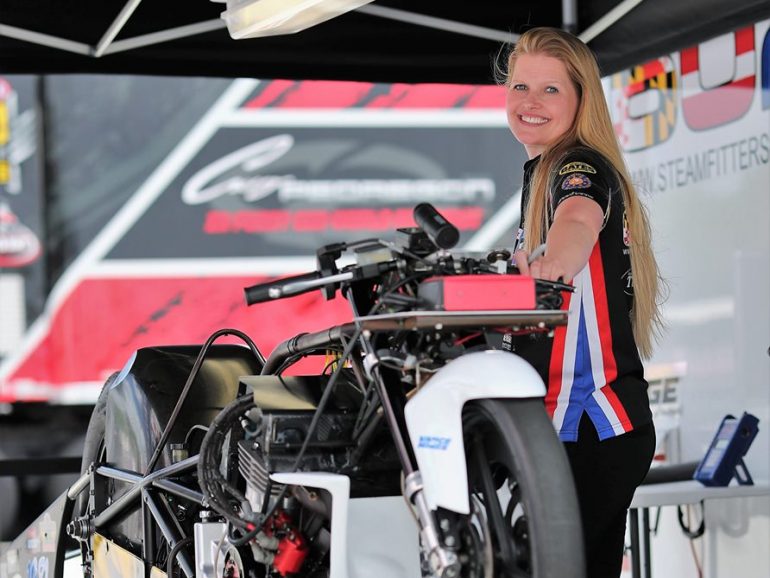 Pro Stock Motorcycle Racer Kelly Clontz Returns Home to Virginia ...