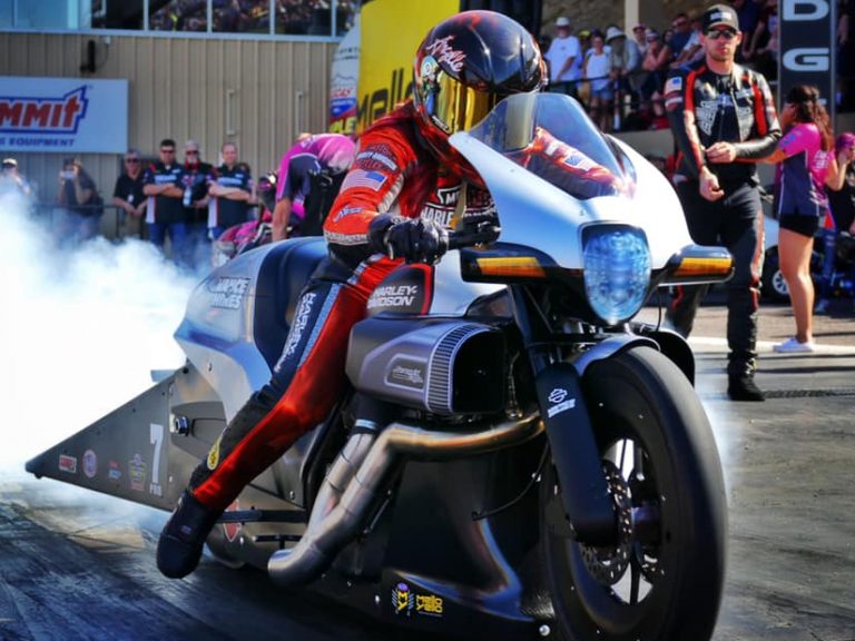 Three-Time NHRA Champion Angelle Sampey Looking to Win Big Go on Her ...