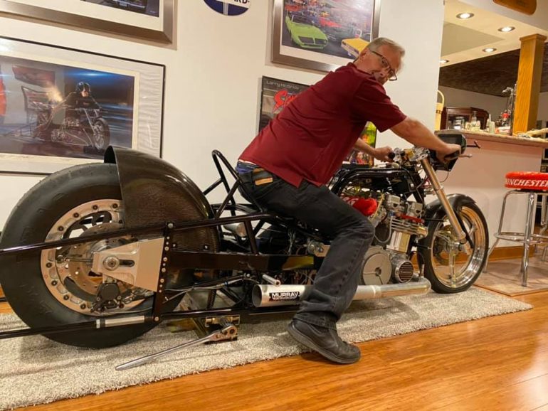 Frankie Stotz’s Pro Street Honda Secret Weapon – Drag Bike News