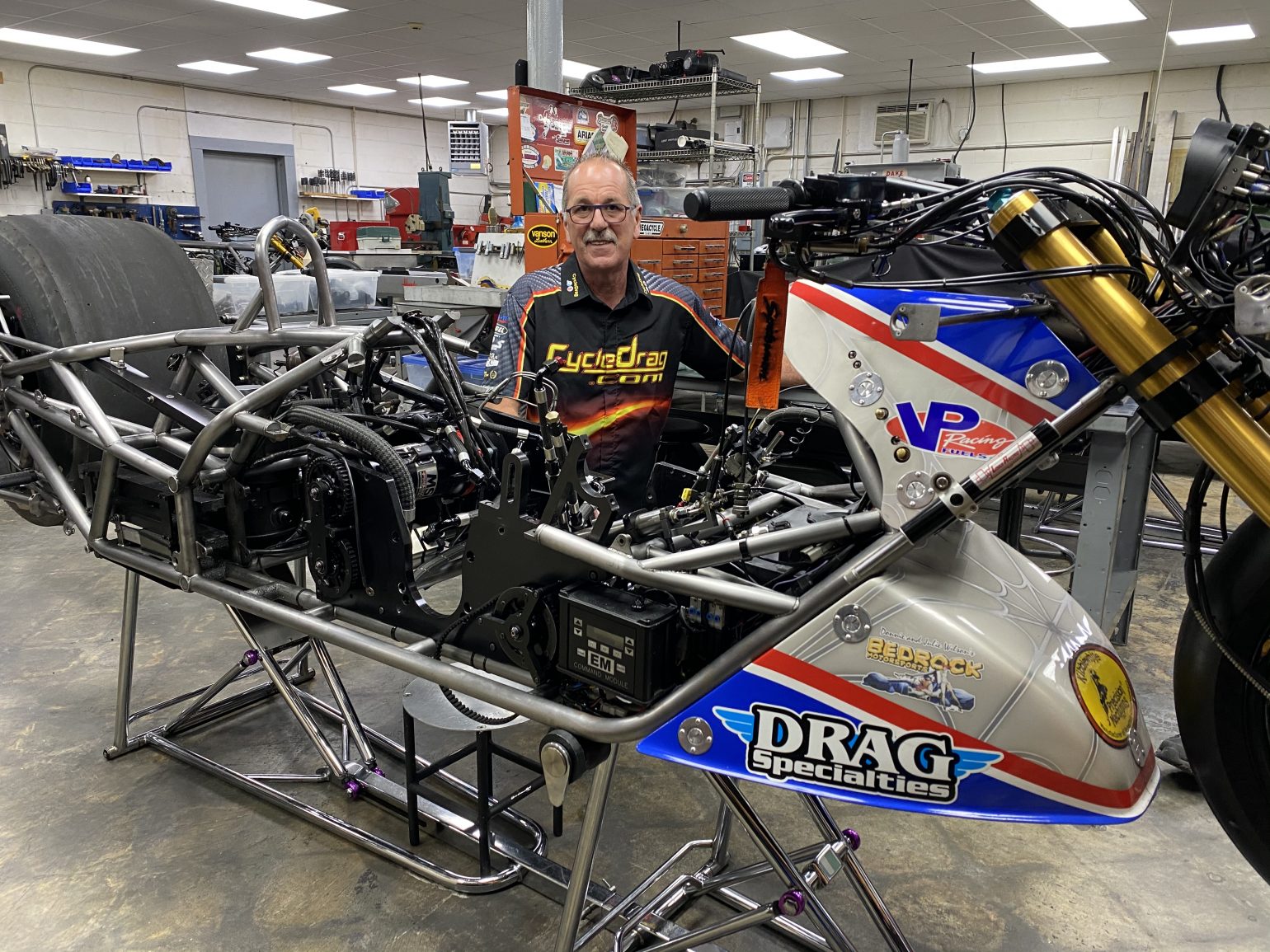 Larry “Spiderman” McBride Top Fuel Motorcycle Tour – Drag Bike News