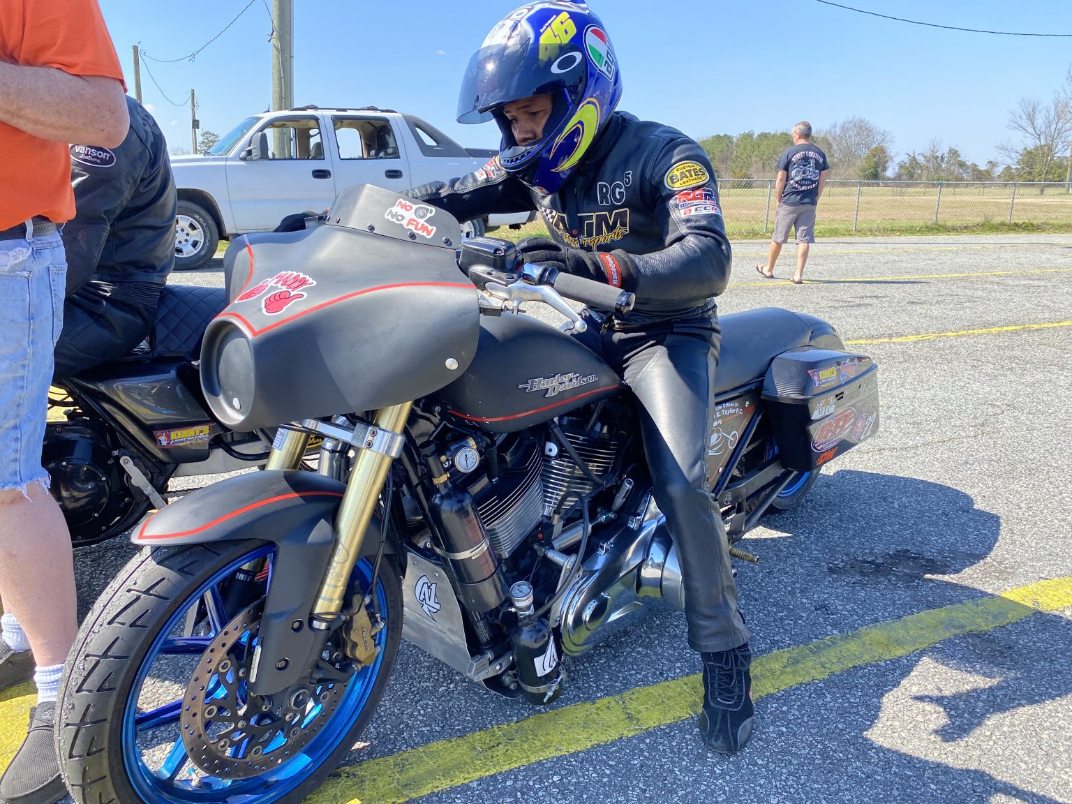 Richard Gadson Going Bagger Racing with 187 Custom Cycles – Drag Bike News