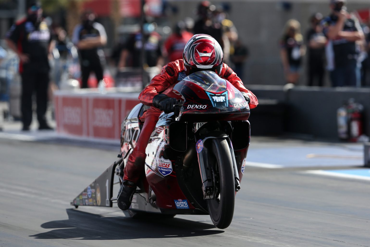 Pro Stock Motorcycle Racers Prepare to Compete in Atlanta for Final ...