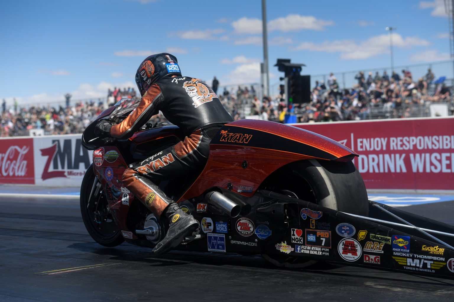 Flyin Ryan Oehler Takes NHRA Point Lead With Vegas Win – Drag Bike News