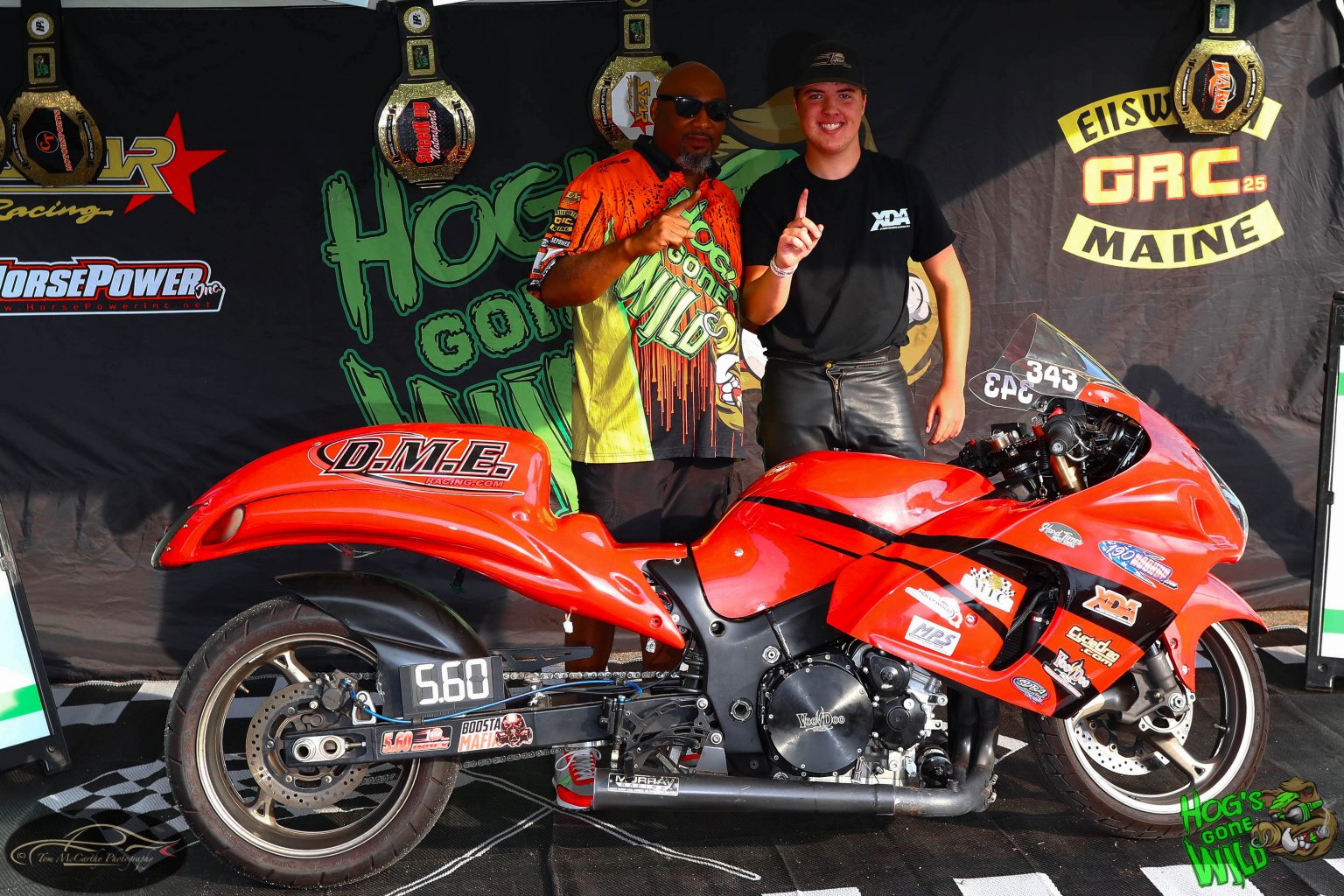 Hogs Gone Wild Puts on Show at Shadyside – Drag Bike News