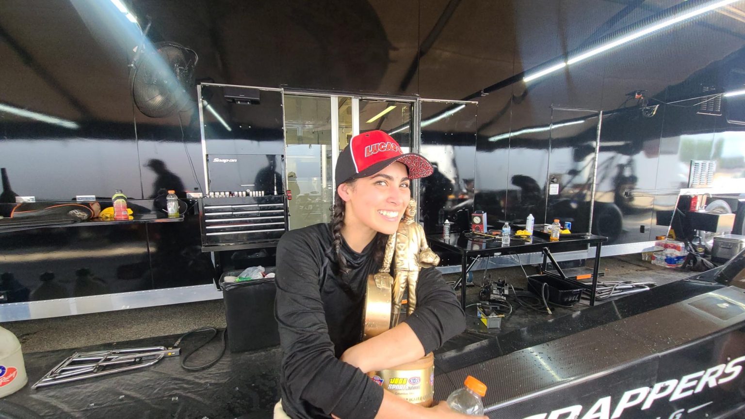Jasmine Salinas Scores First Win in Top Alcohol Dragster During Split ...