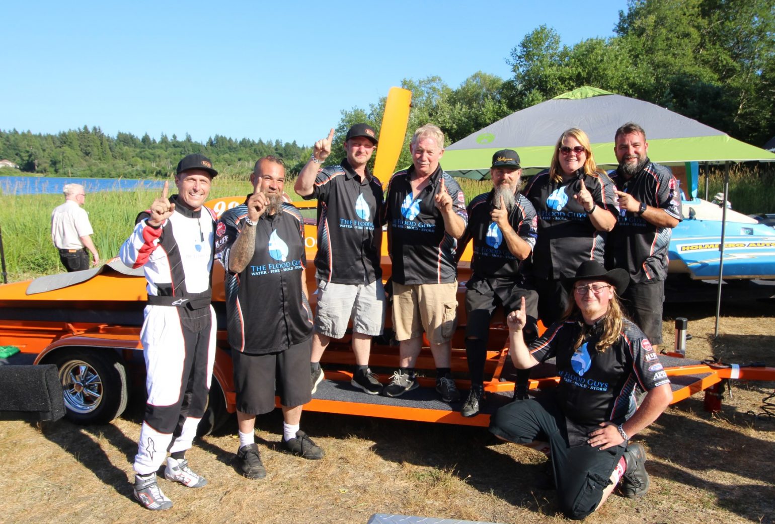 Boldly Fighting Cancer, Harley Guru Steve Huff Wins Major Boat Race ...