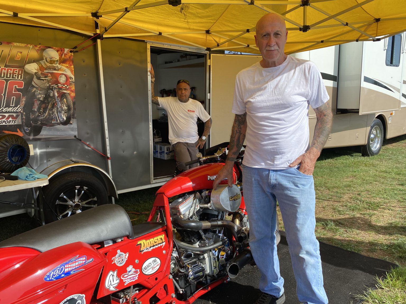 A Close Look at the World’s Fastest Harley Bagger – Drag Bike News