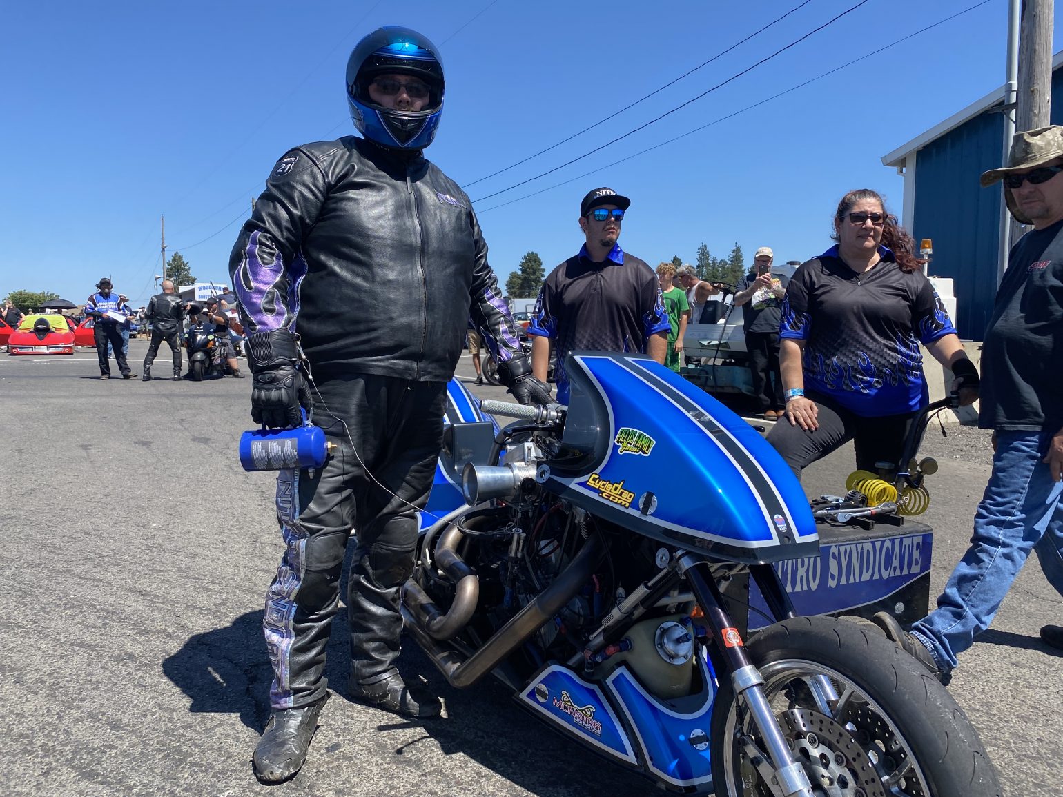 Behind the Scenes in a Nitro Harley Pit – Drag Bike News