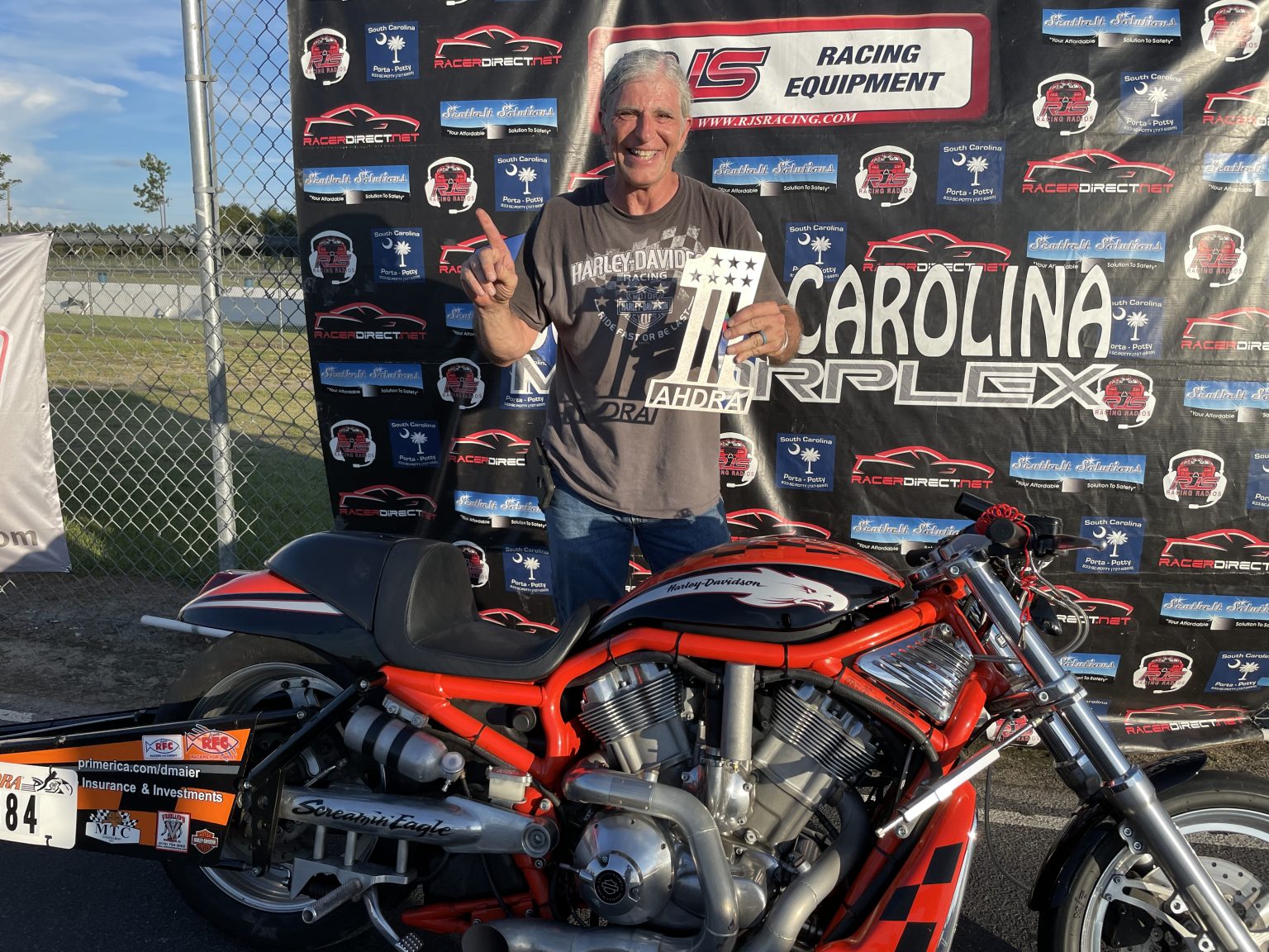 Explosive AHDRA Nitro Harley Race – Drag Bike News