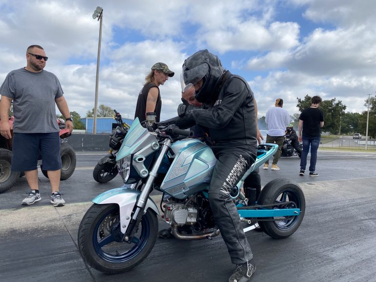 Nitrous Grom Stuns GSXR! – Drag Bike News