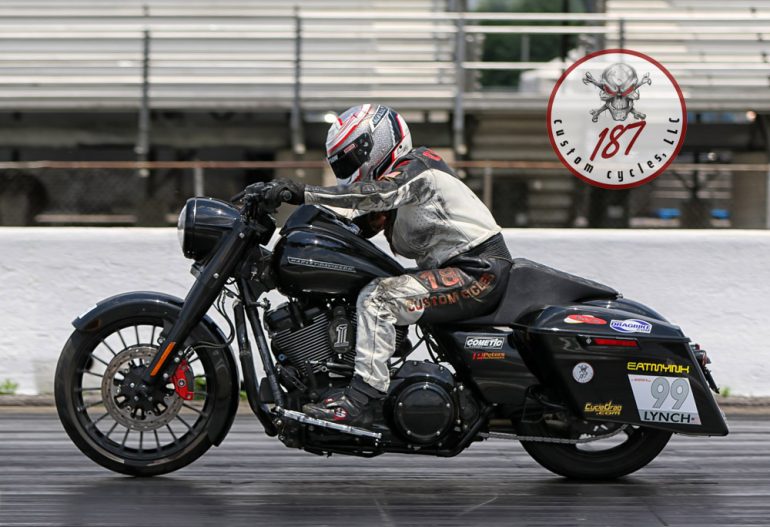 Richard Gadson Going Bagger Racing with 187 Custom Cycles – Drag Bike News