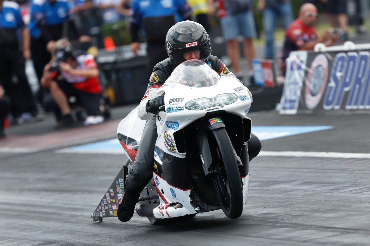 Steve Johnson Wins Final NHRA National in Houston – Drag Bike News