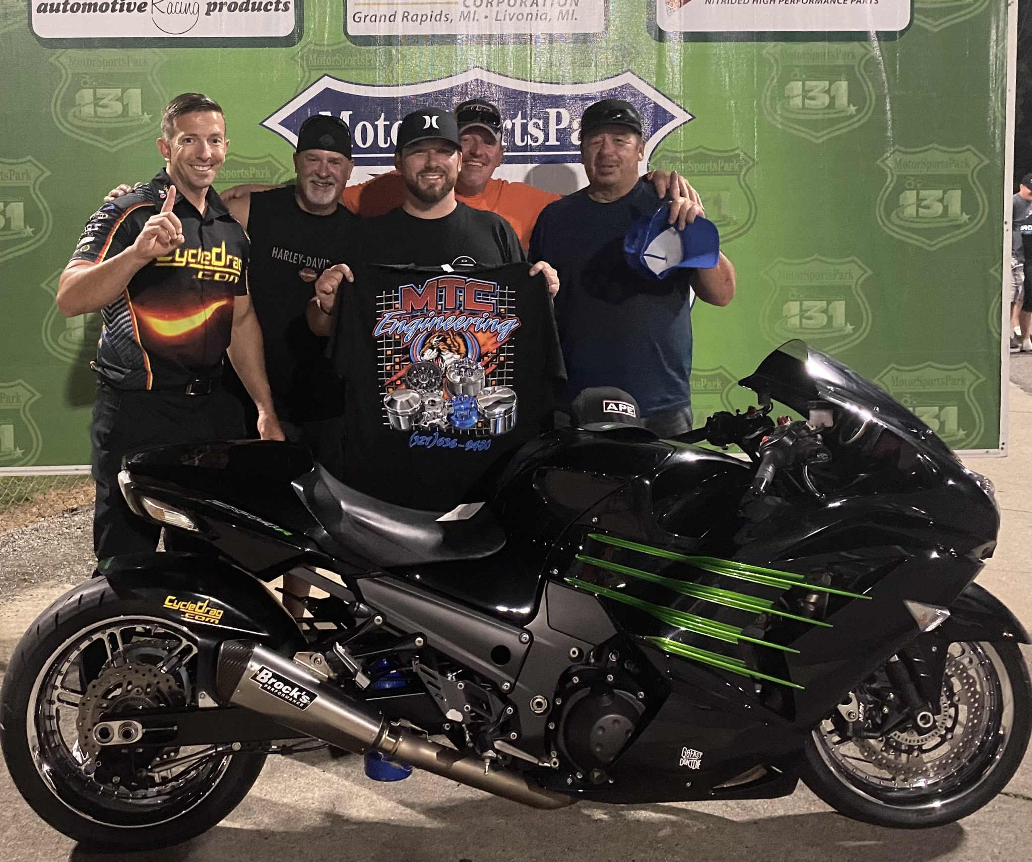 Cycledrag Motorcycle Race Provides Big Thrills at US 131 Motorsports ...