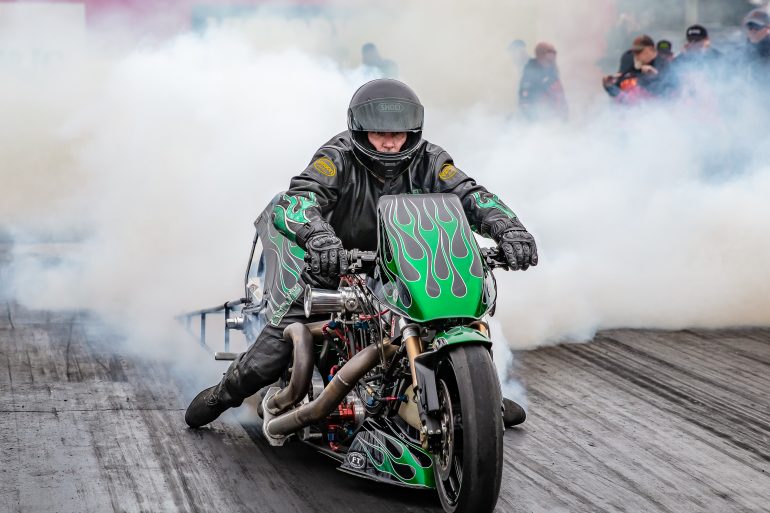 Top Fuel Harleys Hit Like a Rock at Legendary Rockingham Dragway – Drag ...