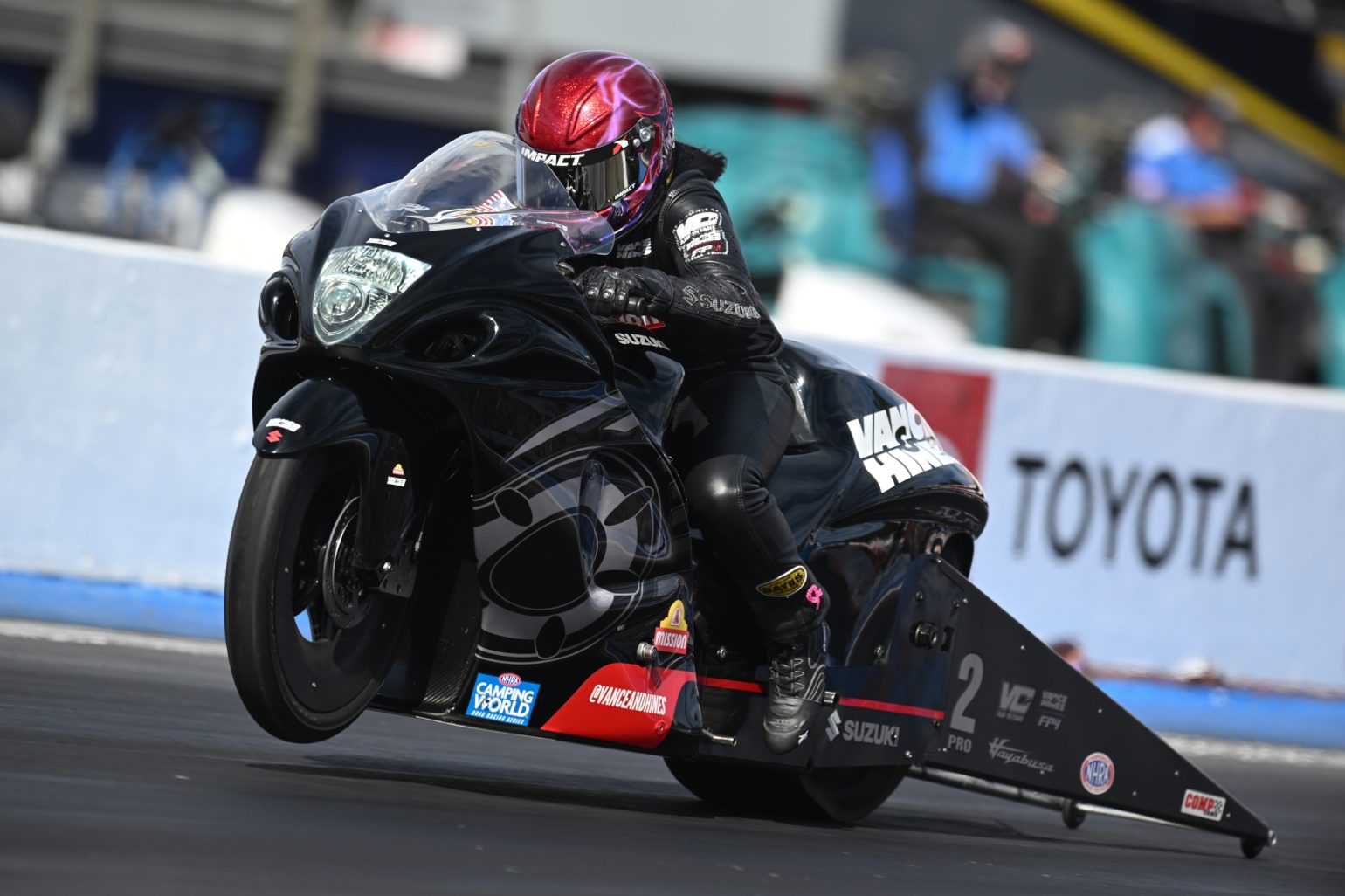 Vance & Hines and Angelle Sampey Part Ways – Drag Bike News
