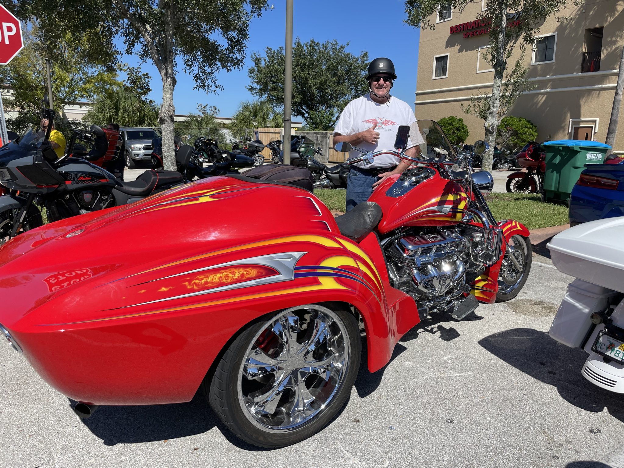 Incredible V-8 Corvette Motorcycle – Drag Bike News