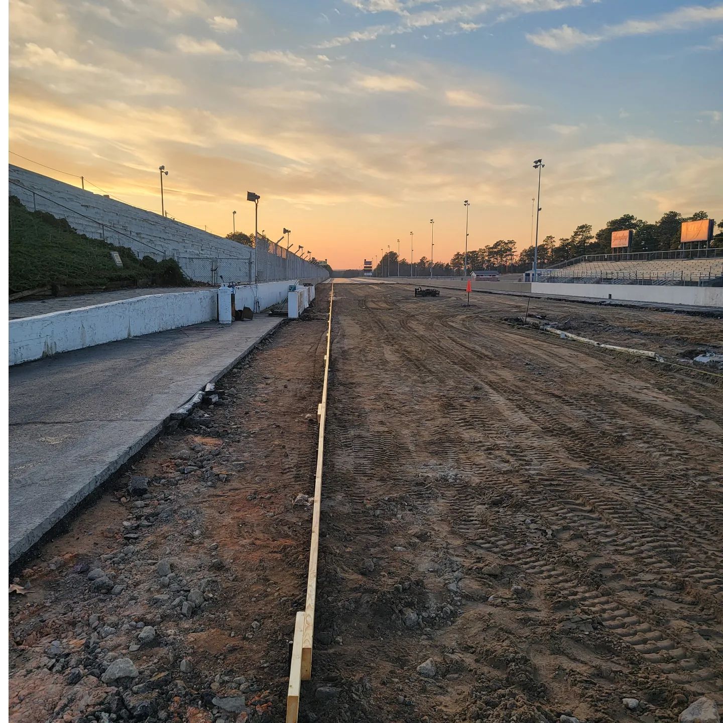 Rockingham Dragway Resurfacing Project Moving Along – Drag Bike News