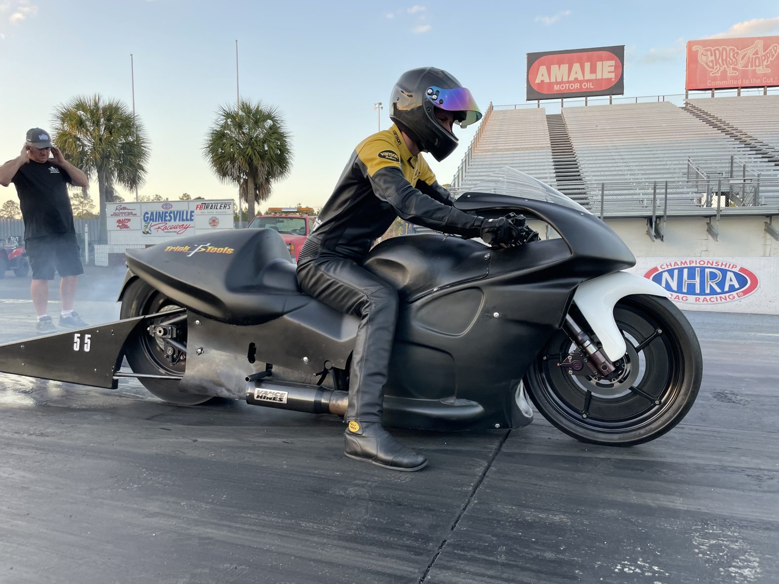 Pro Stock Motorcycle Rookie Chase Van Sant Impresses in Test Session ...