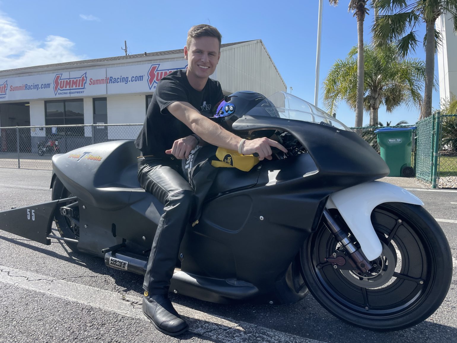 Pro Stock Motorcycle Rookie Chase Van Sant Impresses in Test Session ...