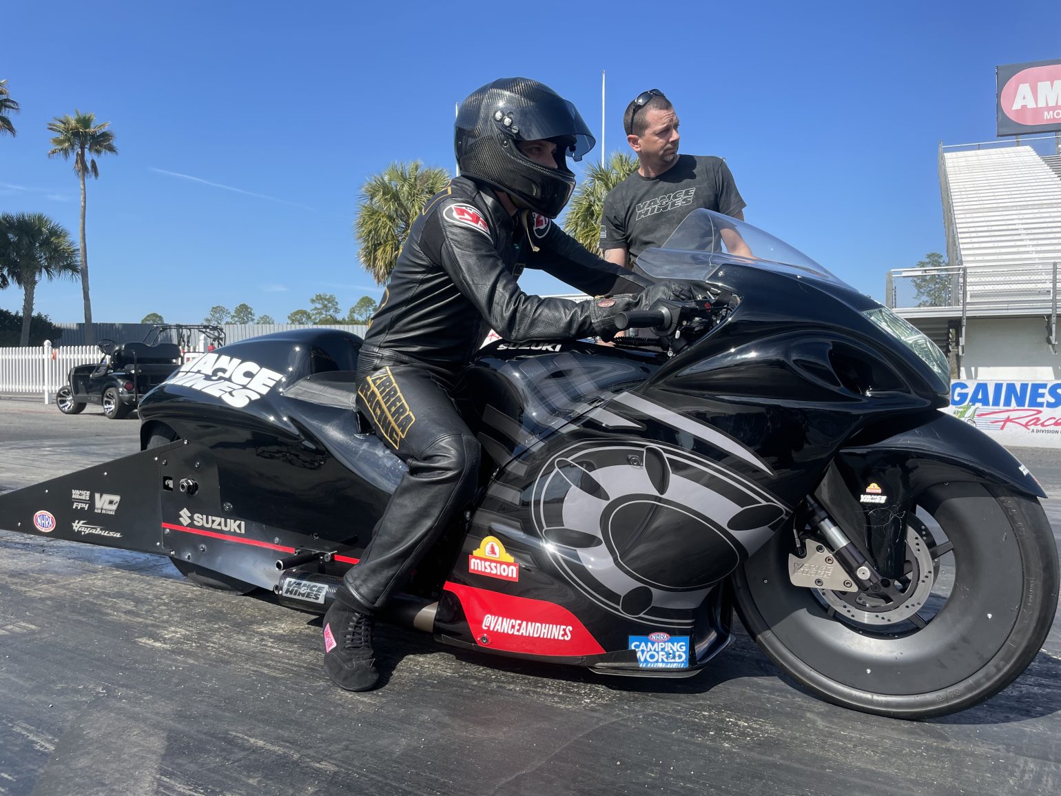 Meet the Newest Vance & Hines Pro Stock Motorcycle Racer Gaige Herrera ...