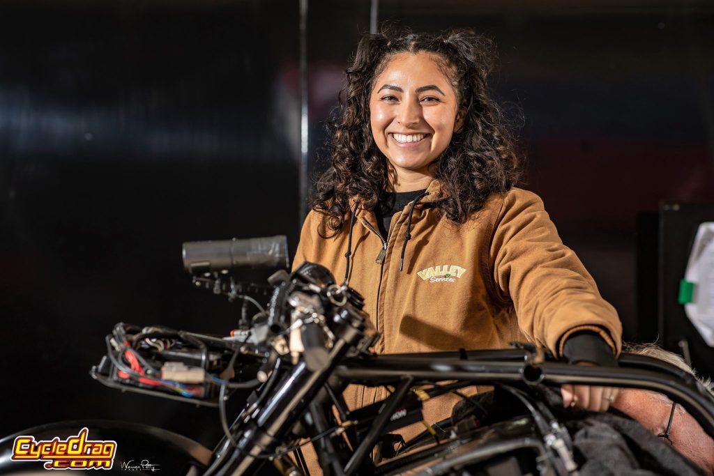 Jianna Salinas Evaristo Continues Rapid Pro Stock Motorcycle ...