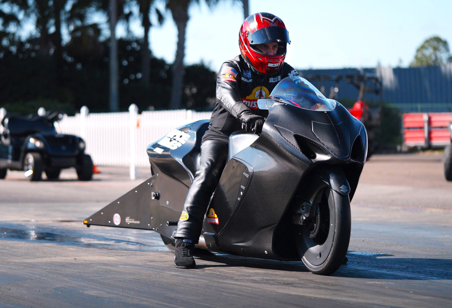 NHRA Approves New Suzuki Hayabusa Bodywork, Vance & Hines Team ...