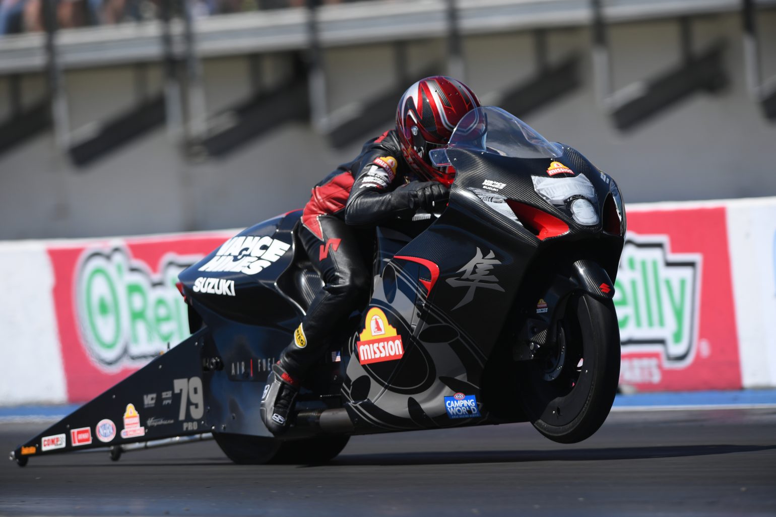 Gaige Herrera Qualifies No. 1 in Vance & Hines Debut – Drag Bike News