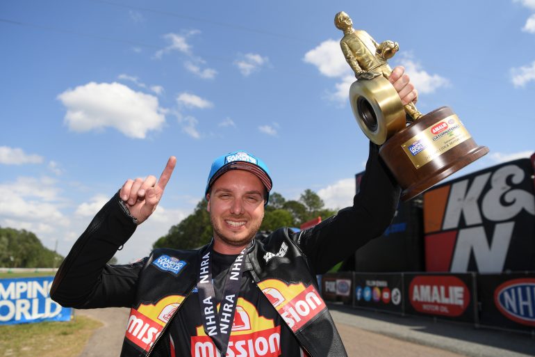 Gaige Herrera Wins his Vance & Hines NHRA Debut – Drag Bike News Gaige Herrera Wins his Vance & Hines NHRA Debut – Drag Bike News