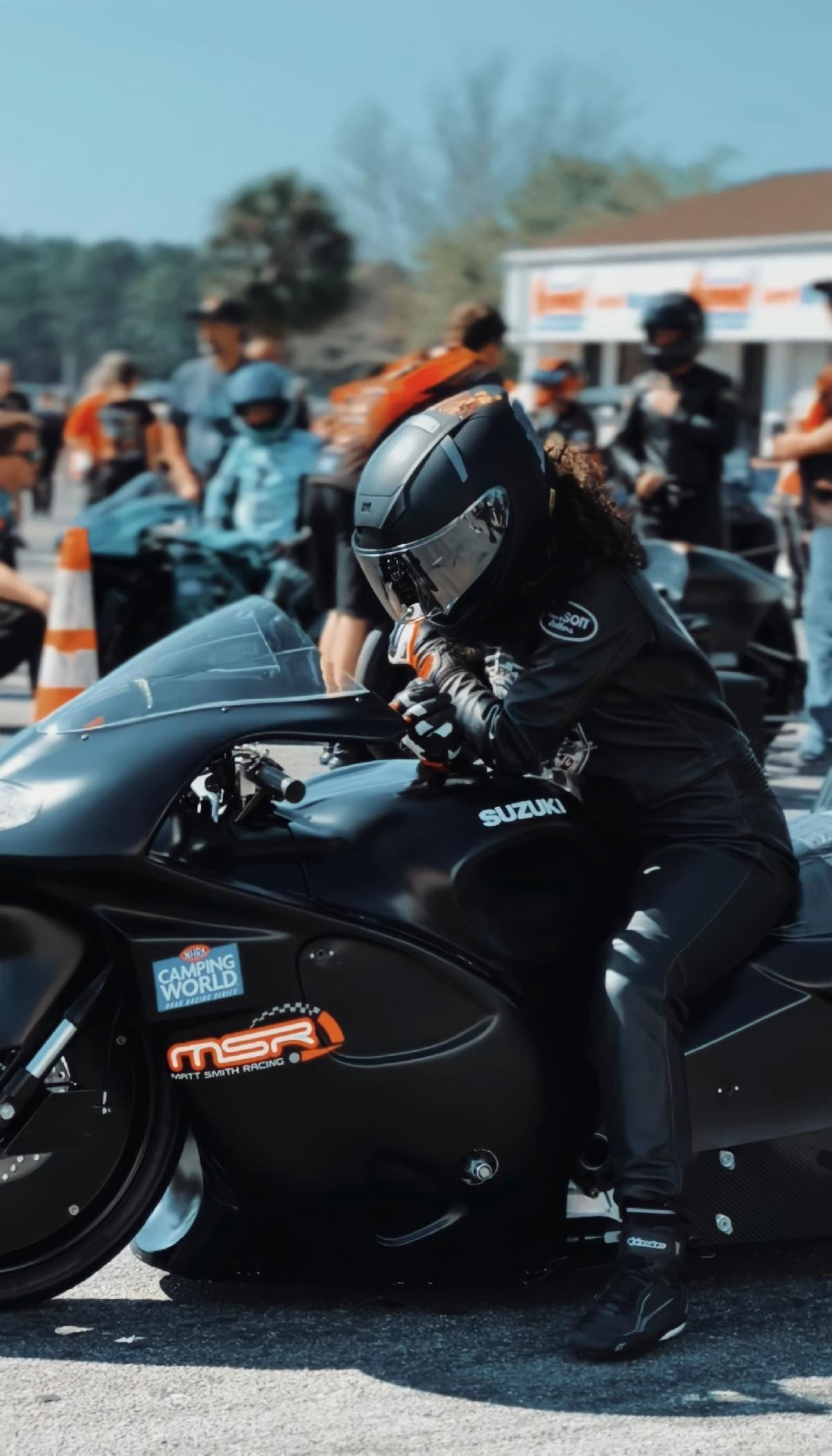 Jianna Salinas Shows Rapid Pro Stock Motorcycle Improvement With Career