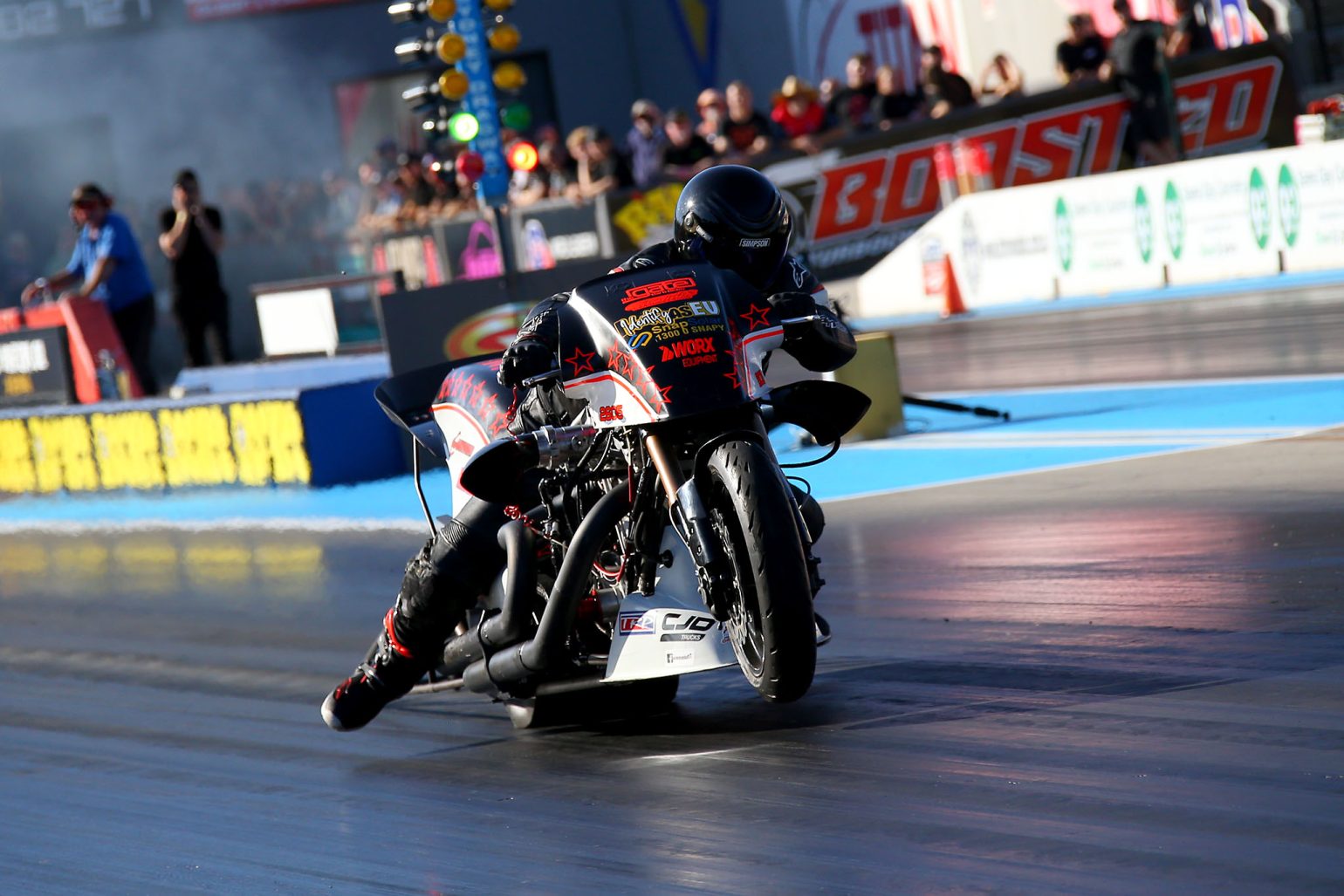 Benny Stevens Takes Australian Top Fuel Win on Nitro Harley – Drag Bike ...