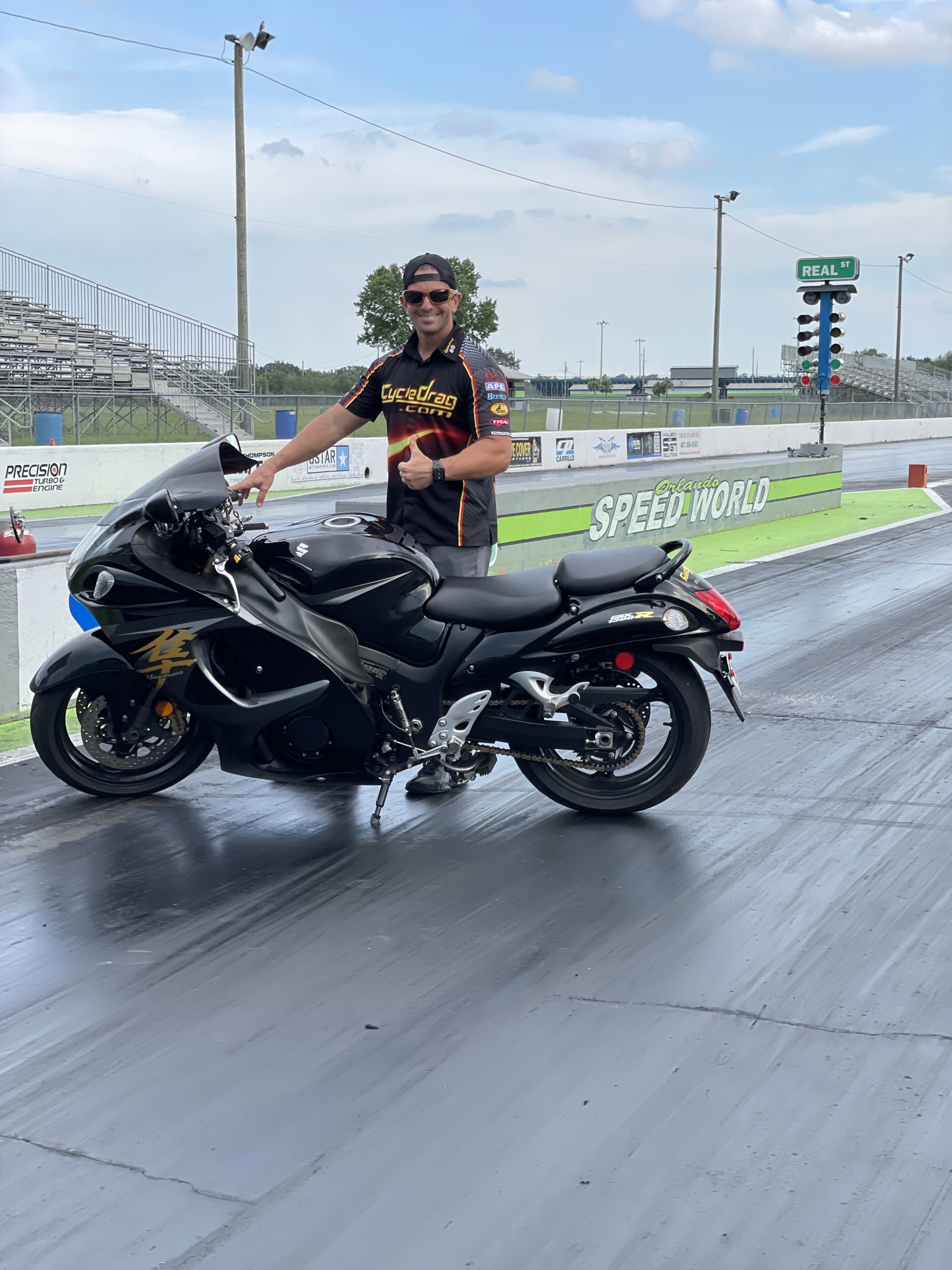 Jimmy “The Hulk” Brantley Impressive at Top Fuel Motorcycle Test ...