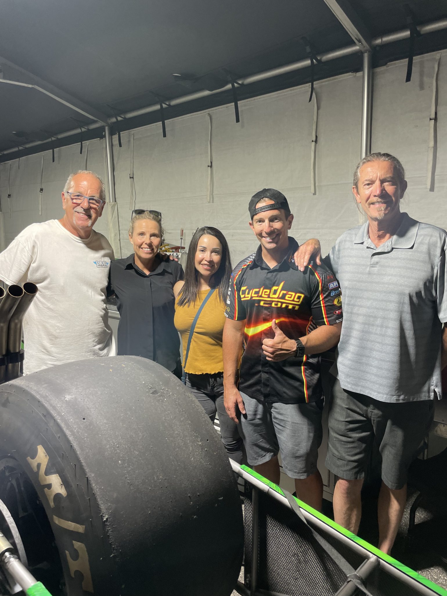 Jimmy “The Hulk” Brantley Impressive at Top Fuel Motorcycle Test ...