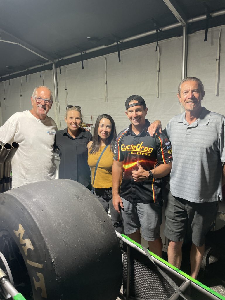 Jimmy “The Hulk” Brantley Impressive at Top Fuel Motorcycle Test ...