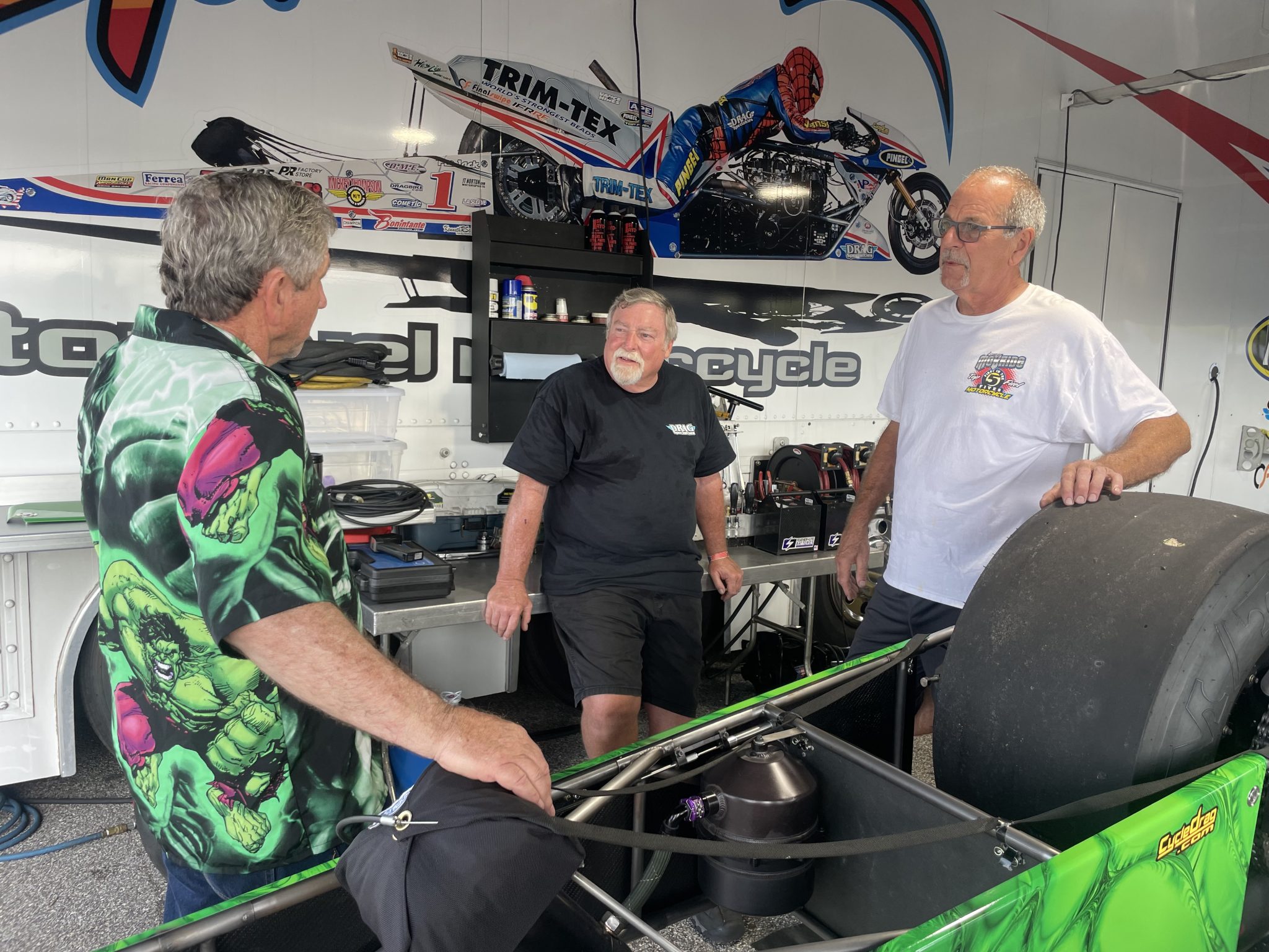 Jimmy “The Hulk” Brantley Impressive at Top Fuel Motorcycle Test ...