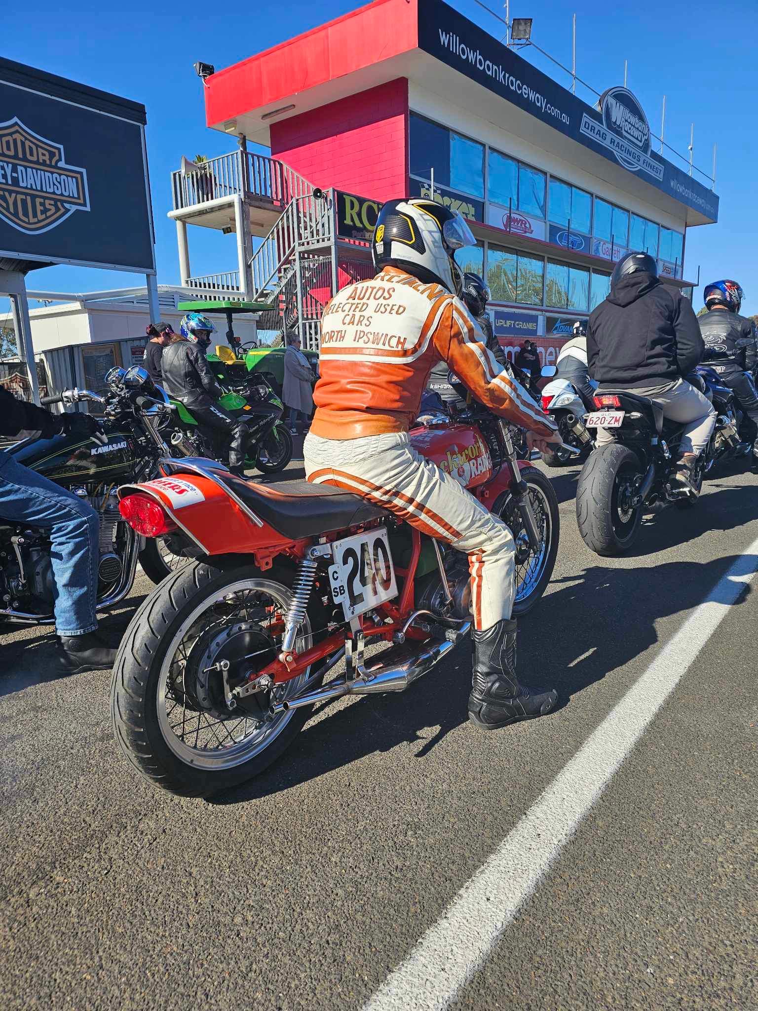 Legendary Two Stroke Racer Honored Drag Bike News 8455